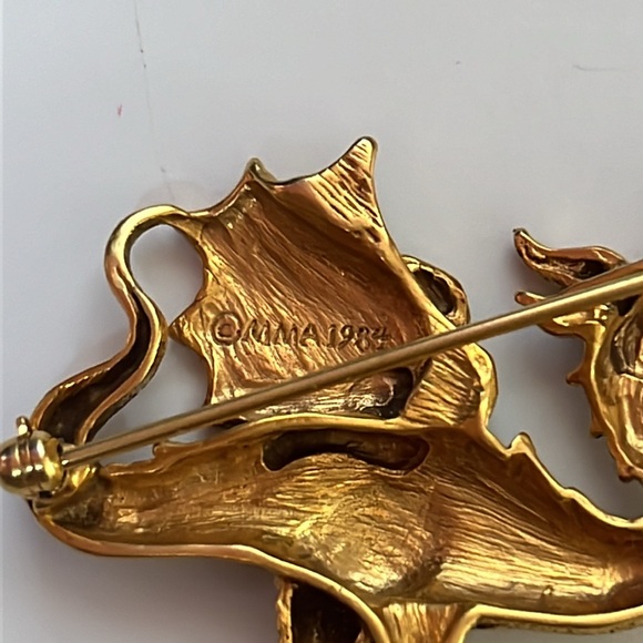 Mma | Jewelry | Rare Fabulous 984 Metropolitan Museum Of Art Mma 24k Gp ...